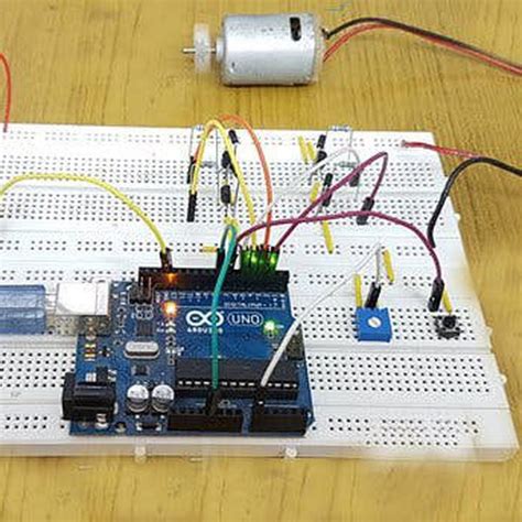 Arduino Dc Motor Speed And Direction Control