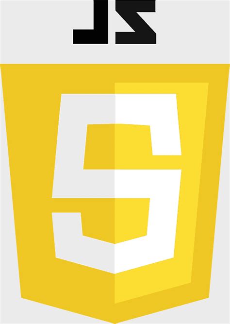 Javascript Logo Design Yellow Rectangle Icon Software Developer Symbol Cascading Style Sheets