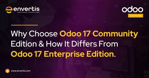 Odoo Erp Software 17 Community Vs Enterprise Key Differences
