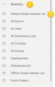 How To View The Global Address List In Outlook CiraSync