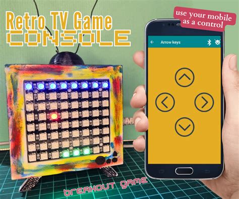 Build Your Own Retro Game Console In The Shape Of A Vintage Portable Tv 14 Steps With