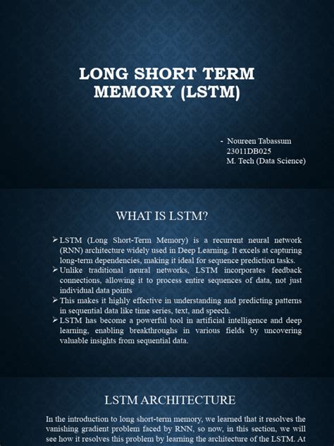 Lstm Pdf Computational Neuroscience Networks