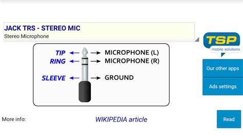 Audio Connectors Pinouts Diagrams Apk Per Android Download
