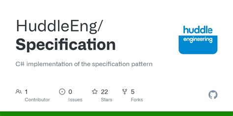 specification specifications dsl md at main · huddleeng specification · github
