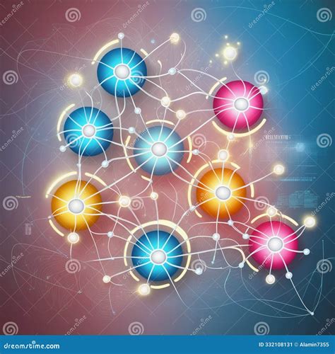 Neural Network Visualization Background Stock Illustration Illustration Of Visualisation Flow