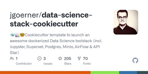 Github Jgoernerdata Science Stack Cookiecutter 🐳📊🤓cookiecutter Template To Launch An Awesome