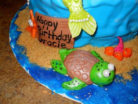Ocean Theme Birthday Cake