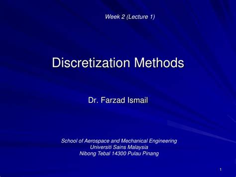 Ppt Discretization Methods Powerpoint Presentation Free Download