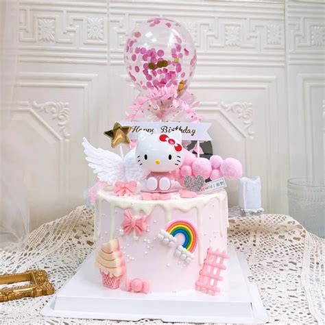 Hello Kitty Birthday Cake Designs For Girls