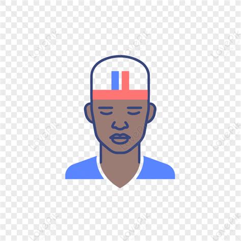 프랑스 남자 아이콘 평면 디자인 벡터욱스스케치 Png 일러스트 무료 다운로드 Lovepik