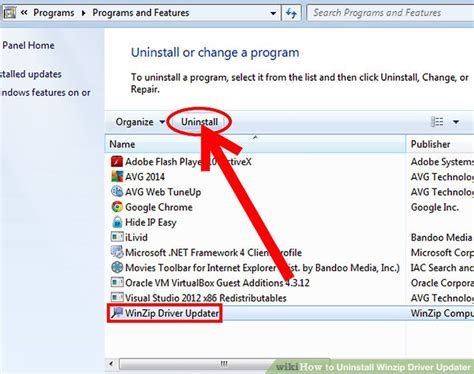 How To Uninstall Winzip Driver Updater 7 Steps With Pictures