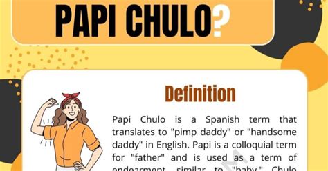 Papi Chulo Meaning What Does The Term Papi Chulo Mean • 7esl