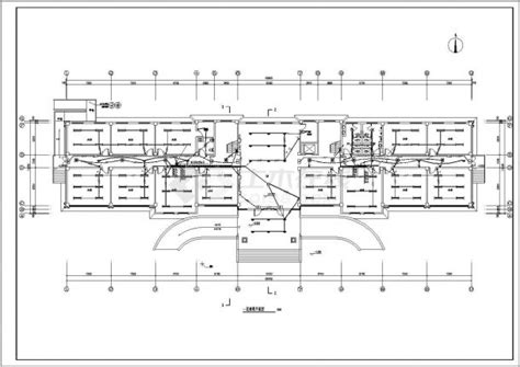 某厂区五层办公楼电气设计cad施工图纸办公建筑土木在线