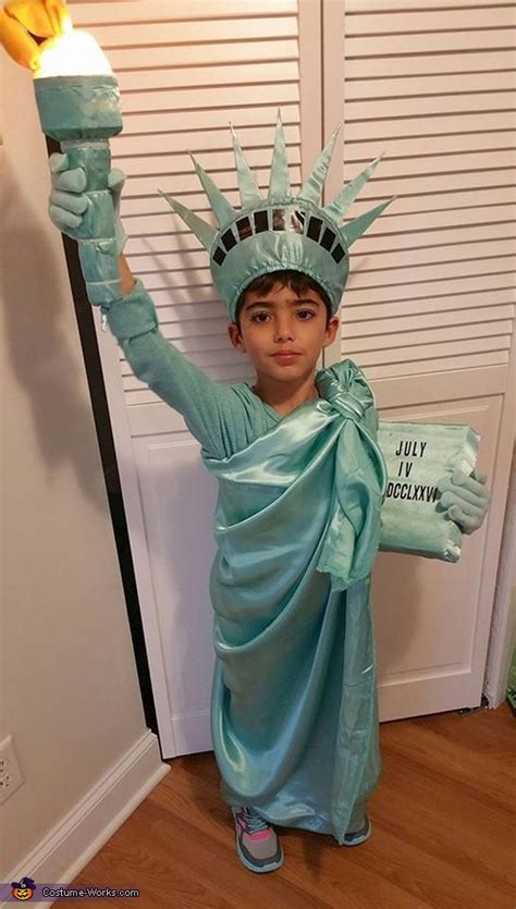 Diy Statue Of Liberty Costume At Angelina Chomley Blog