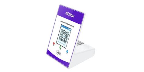 Aisino Dynamic Qr Code Display Double Screen Q161 Payment Pos With