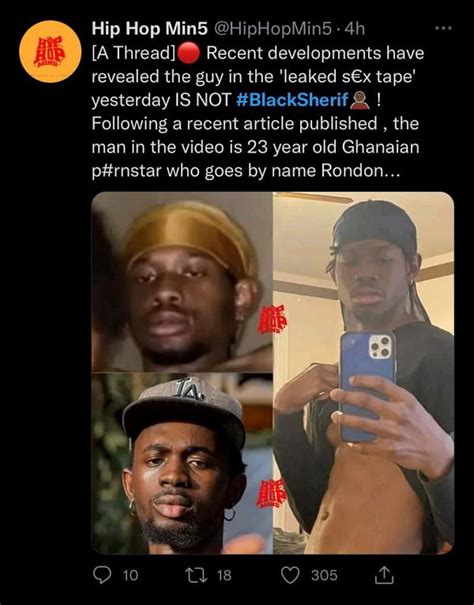 Alleged Sex Tape Of Black Sherif Fake