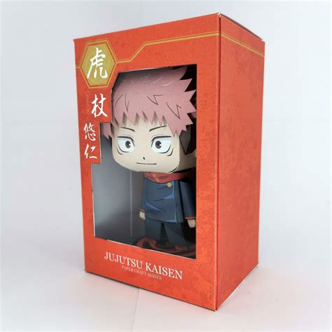 Yuji Itadori 虎杖 悠仁 Jujutsu Kaisen Anime Figure Papercraft 咒術迴戰 Shopee Malaysia