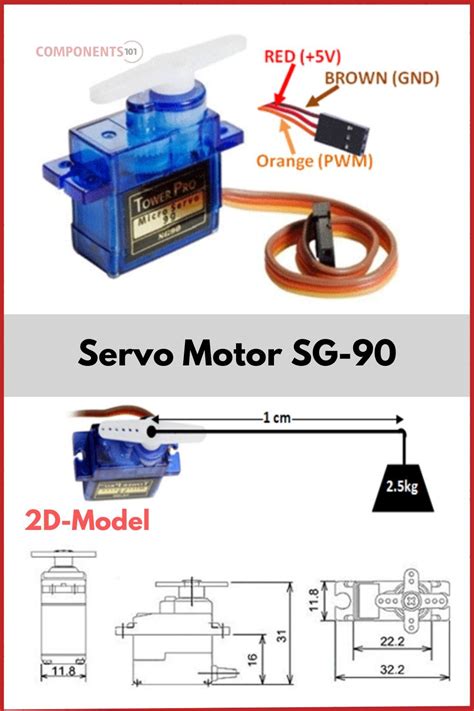 Sg90 Servo Motor Pinout