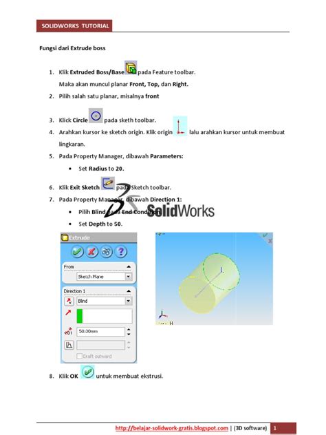 Extrude Boss Solidworks Pdf