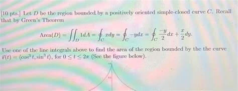 solved [10 pts ] let d be the region bounded by a positively