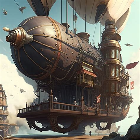 Steampunk Blimp 15 Artofit