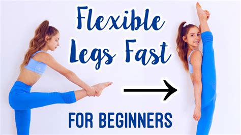 Leg Stretches For The Inflexible Beginner Flexibility Routine Youtube