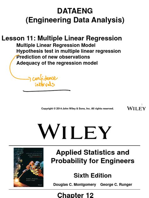 Lesson 10 Simple Linear Regression And Correlation Download Free Pdf
