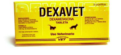 Esteroides: DEXAVET (Tableta)