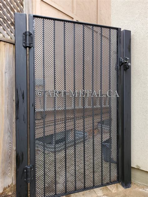Perforated Metal Gate At Callie Ellis Blog