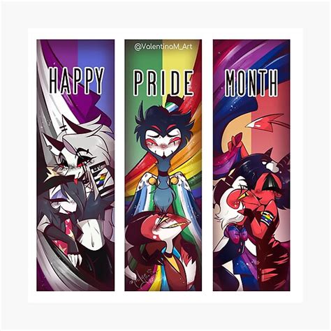 HELLUVA BOSS PRIDE Photographic Print By ValentinaM Art Redbubble