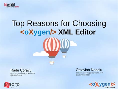 Top Reasons For Choosing Oxygen Xml Editor Pdf