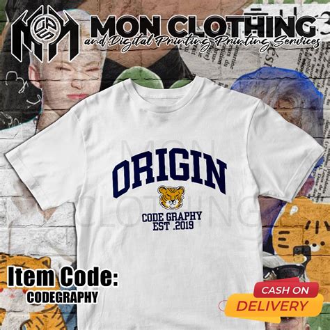 Codegraphy X Seventeen Hoshi Origin Tiger Logo Inspired T Shirt Unisex