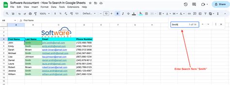 How To Search In Google Sheets Easy Methods