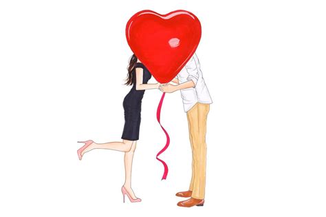 Влюбленная Пара Картинки Нарисованные — Фото Картинки