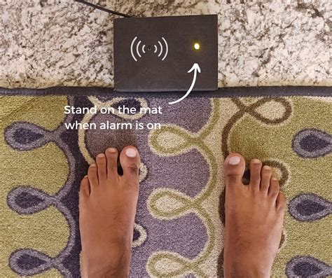 Smart Bedside Mat Won T Let You Snooze Your Alarm Arduino Blog