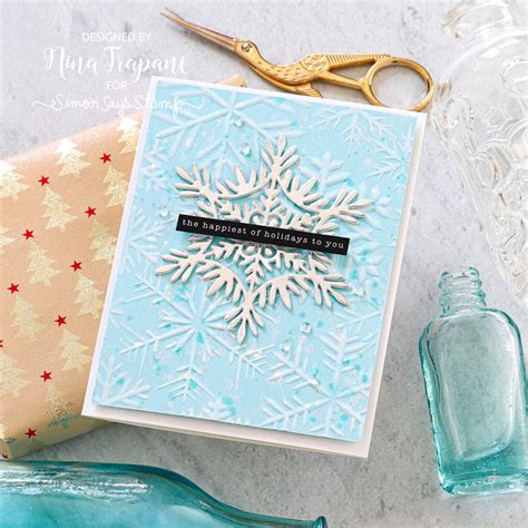 Simon Says Stamp Willow Snowflake Wafer Dies Sssd112907 Season Of Wond