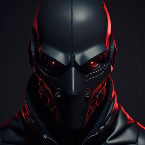 Premium Ai Image Black Background Red Light Hacker Generative Ai Premium Ai Image Black Background Red Light Hacker Generative Ai
