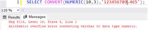 Examples For SQL CAST And SQL CONVERT Functions