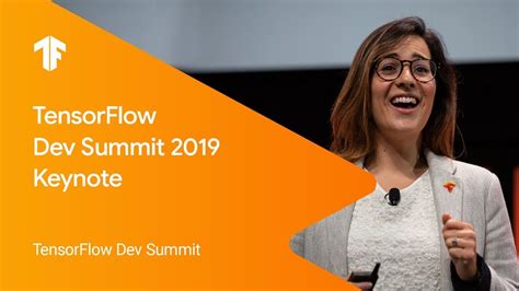 tensorflow dev summit 2019 keynote youtube