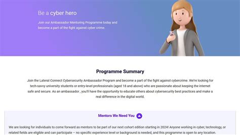 lateral connect on linkedin cybersecurity ambassador mentoring