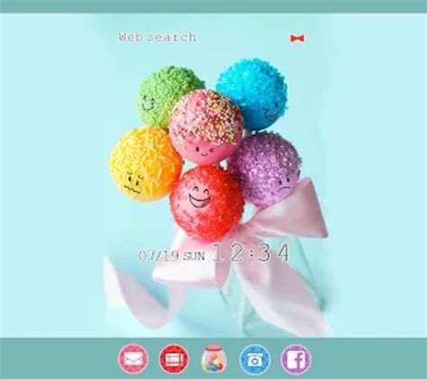 Cute Theme Colorful Candy For Android Download