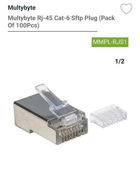 Sftp Shielded Rj45 Connector At ₹ 25 Piece Modular Connector In Ghaziabad Id 2852754231833