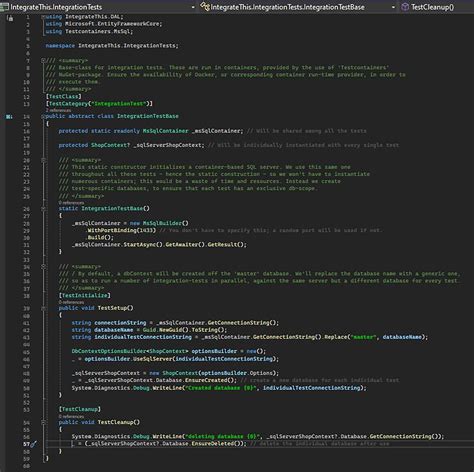 Net Core Mssql Integration Testing One Wrong Way And One Right Way Solita