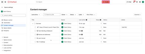Clean Up A Space With The Content Manager Confluence Cloud Atlassian Support