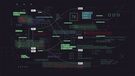 바이너리 코드 컴퓨터 기술 통신 및 데이터 교환 벡터 배경으로 미래지향적인 사이버 공간 프로그래밍 데이터에 대한 스톡 벡터 아트
