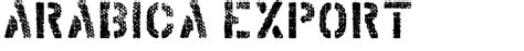 Font Spy Arabica Export Font Free Download