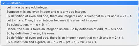 Solved Consider The Following Theorem Theorem The Sum Of
