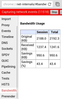 Try Chrome S Data Compression Proxy