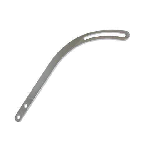 6072 Alternator Bracket Sb Chevy “oem” Lwp Chrome Steel