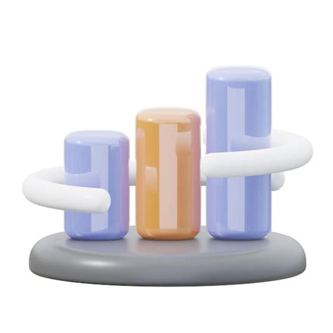 Premium Photo 3d Bar Graph Illustration
